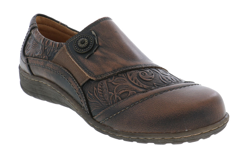 HARMONY CHESTNUT | Biza HARMONY Women's Chestnut Shoe-Slip on Loafers ...